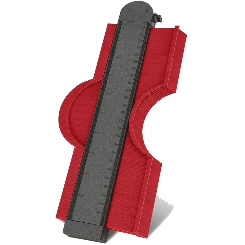 📏🔴 Contour Scale Measurement Tool (Red) – Accurate & Easy to Use! – JaiCart
